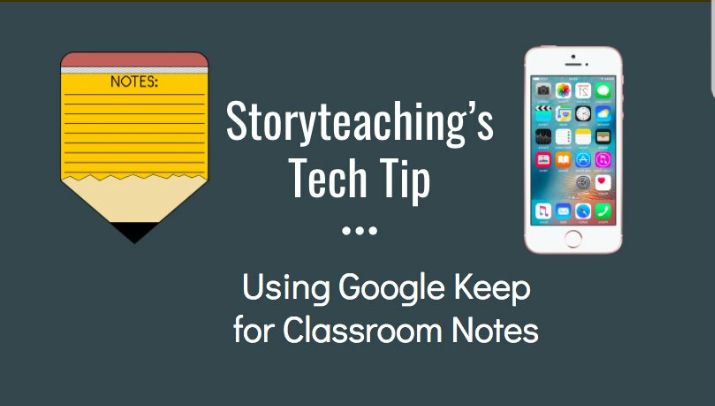 Tech Tip: Bye-Bye, Notebooks – storyteaching